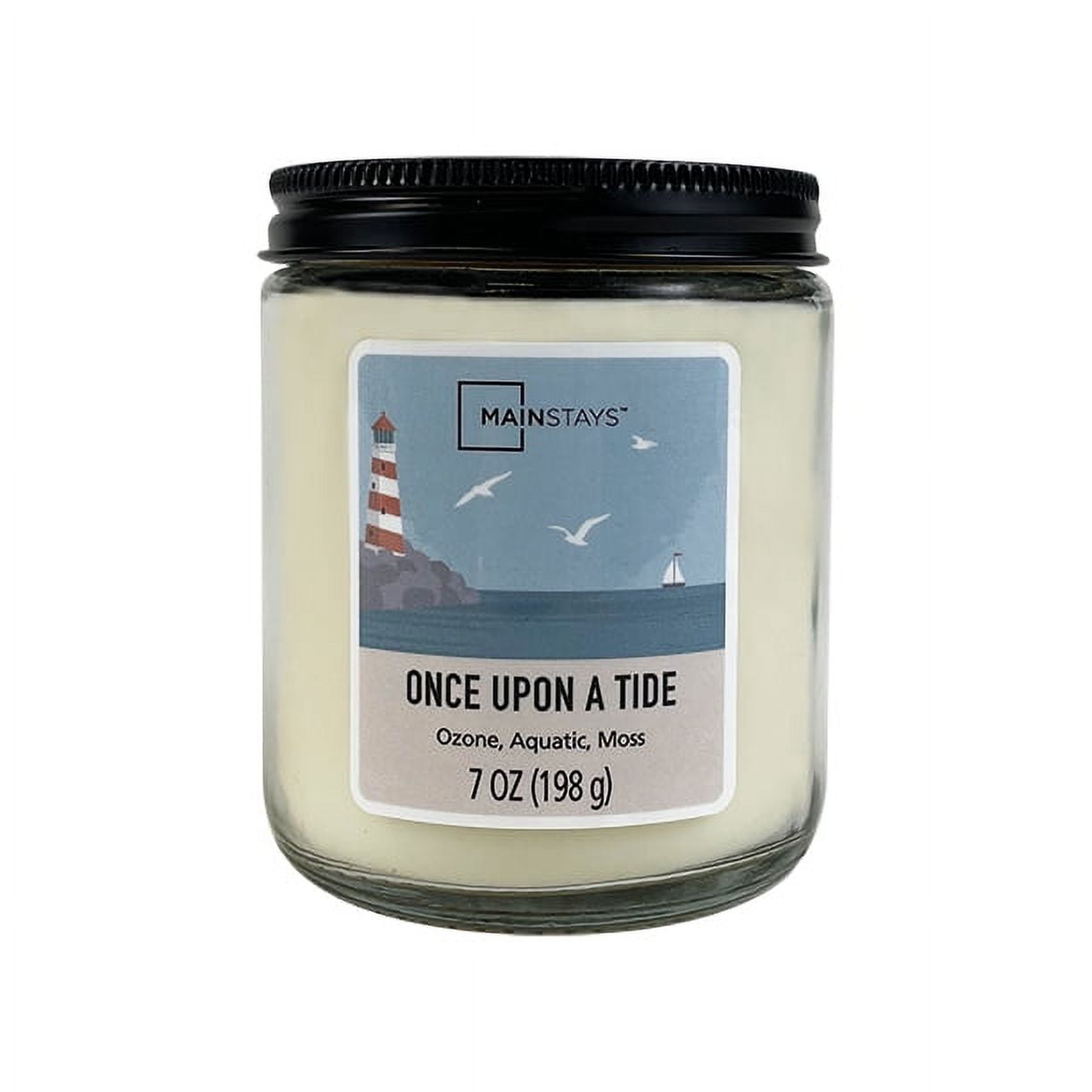 Mainstays Scented Candle Twist Jar - Once Upon A Tide 7 oz. - Walmart.com