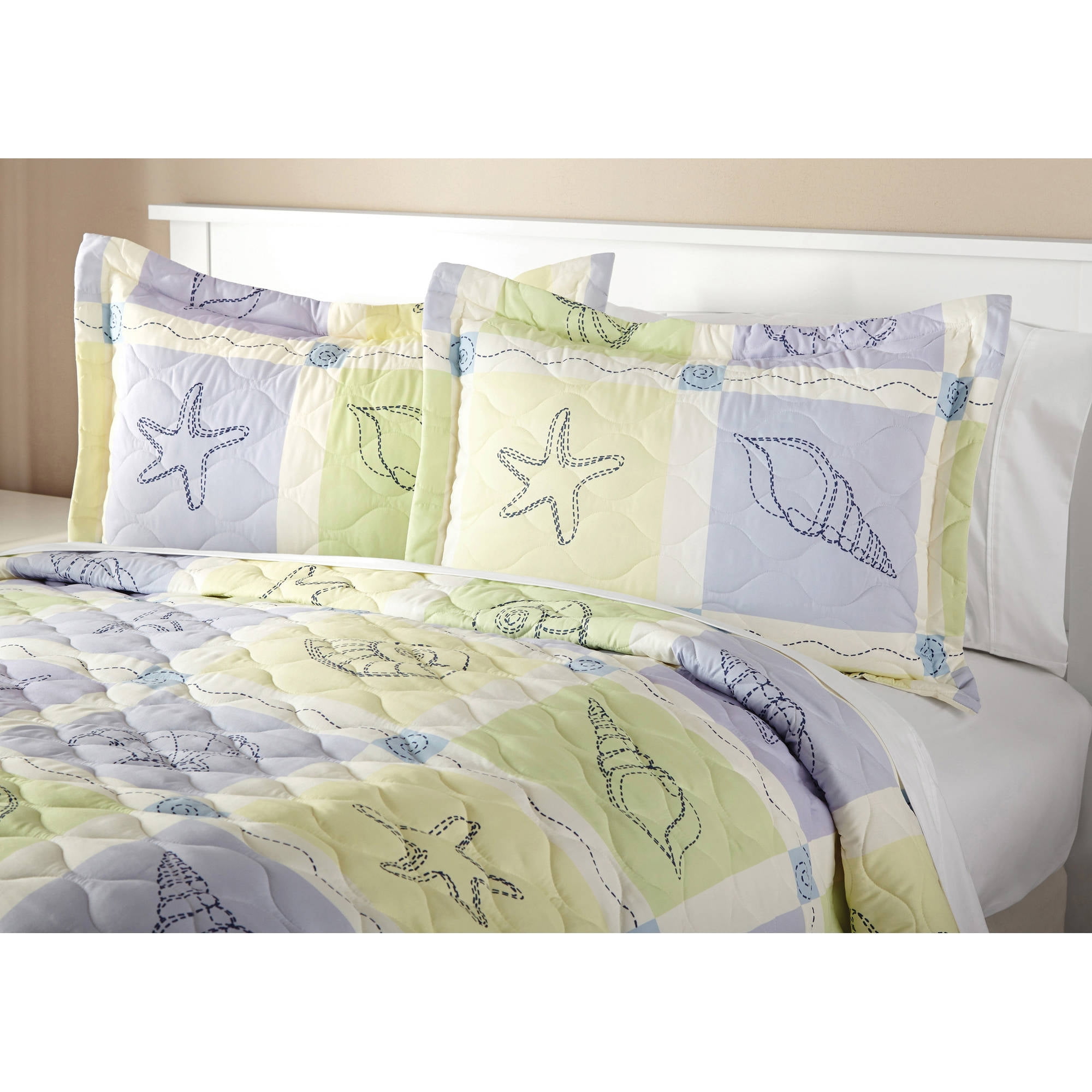 Mainstays Sea Breeze Quilt, 1 Each - Walmart.com