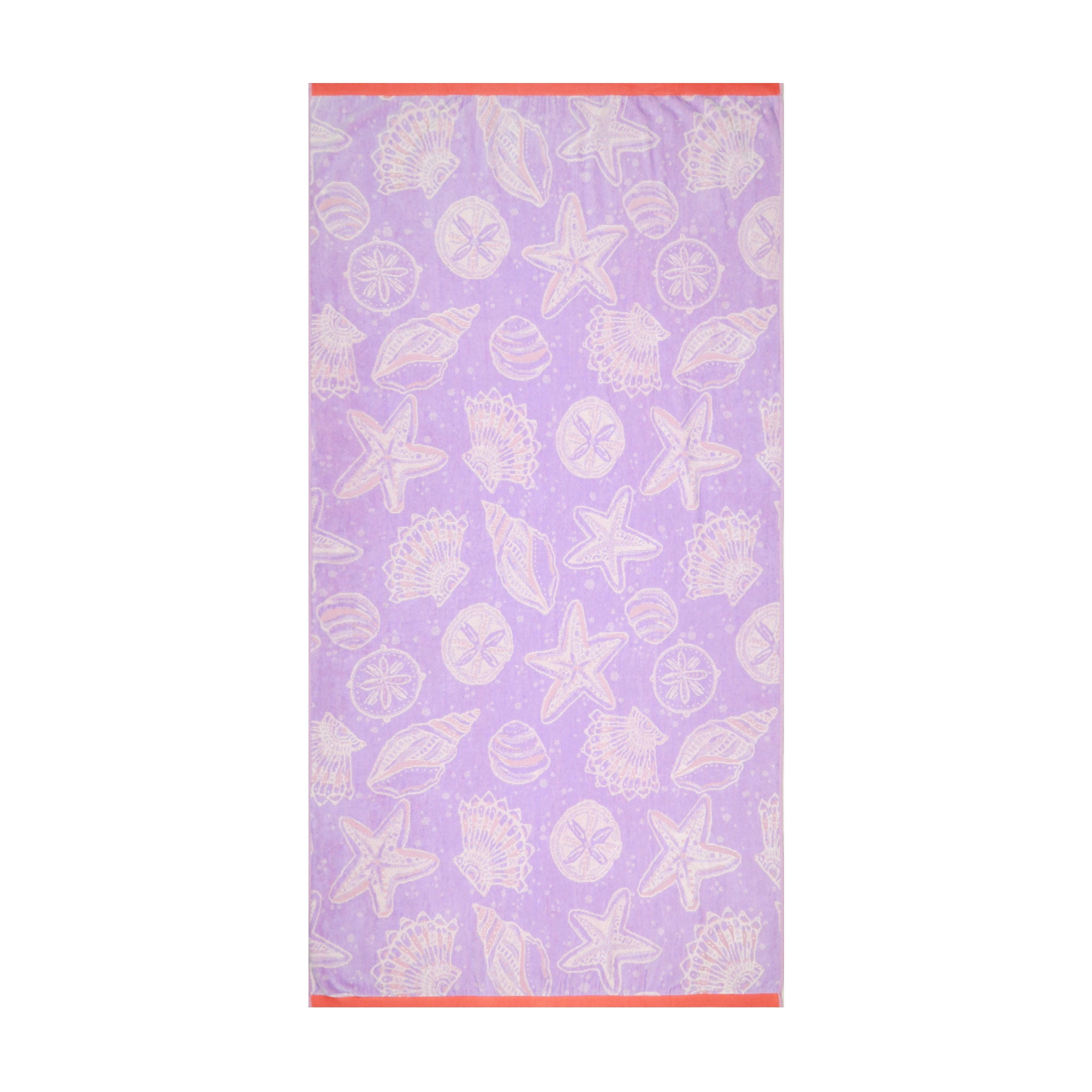 "Mainstays Seashell Beach Towel, 72"" x 36"" Quick-Dry Cabana Stripe ...