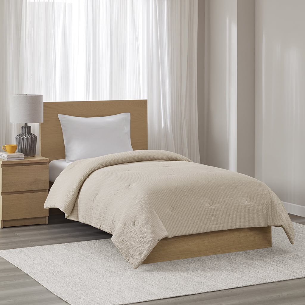 Mainstays Twin/Twin XL Comforter, Reversible Down Alternative, All ...