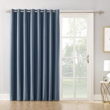 Mainstays Thermal Lined Room Darkening Sliding Glass Door Grommet ...
