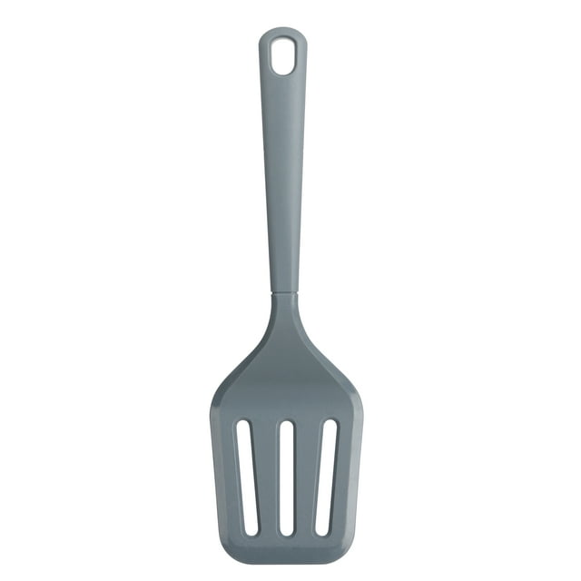 Mainstays 12in Silicone Slotted Spatula Turner, Gray - Walmart Business ...