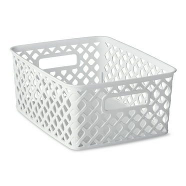 Mainstays Set of 3 Drawer Storage Narrow Utility Baskets, 10.3" x 3.1 ...