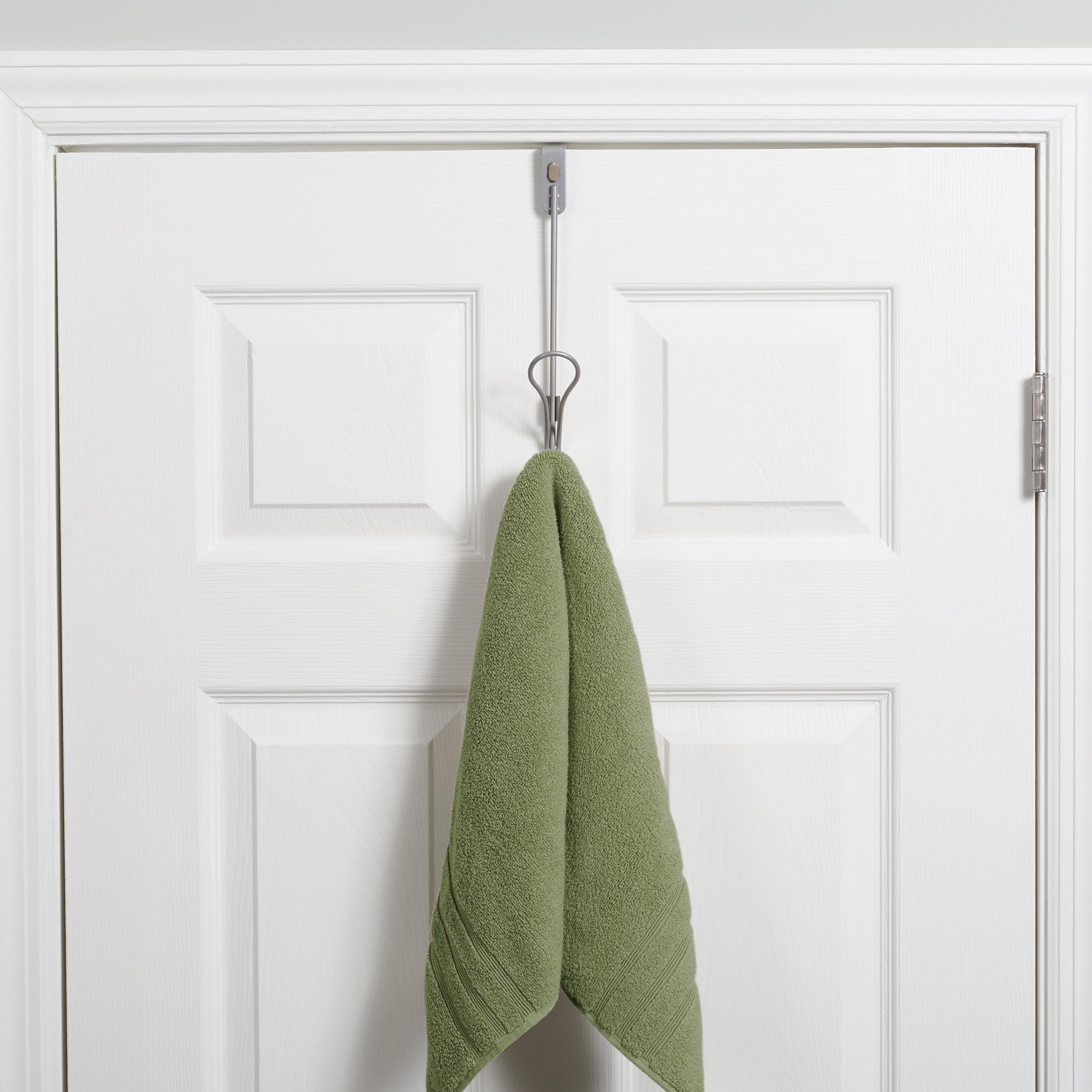 Mainstays SnugFit Double Hook for Home and Bath, Satin Nickel - Walmart.com