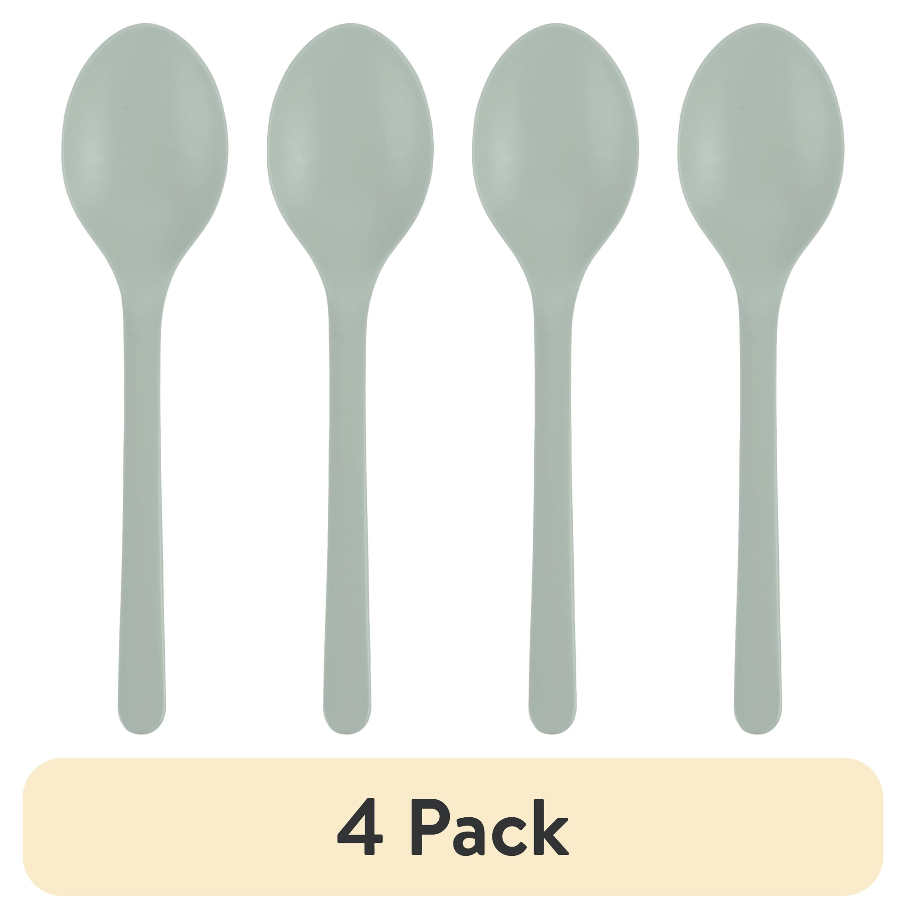 (4 pack) Mainstays - Soft Sea Green Eco-Friendly Recycled Plastic 3 ...