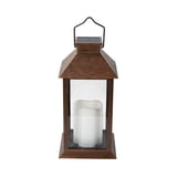 Mainstays Solar Lantern Bronze - Walmart.com