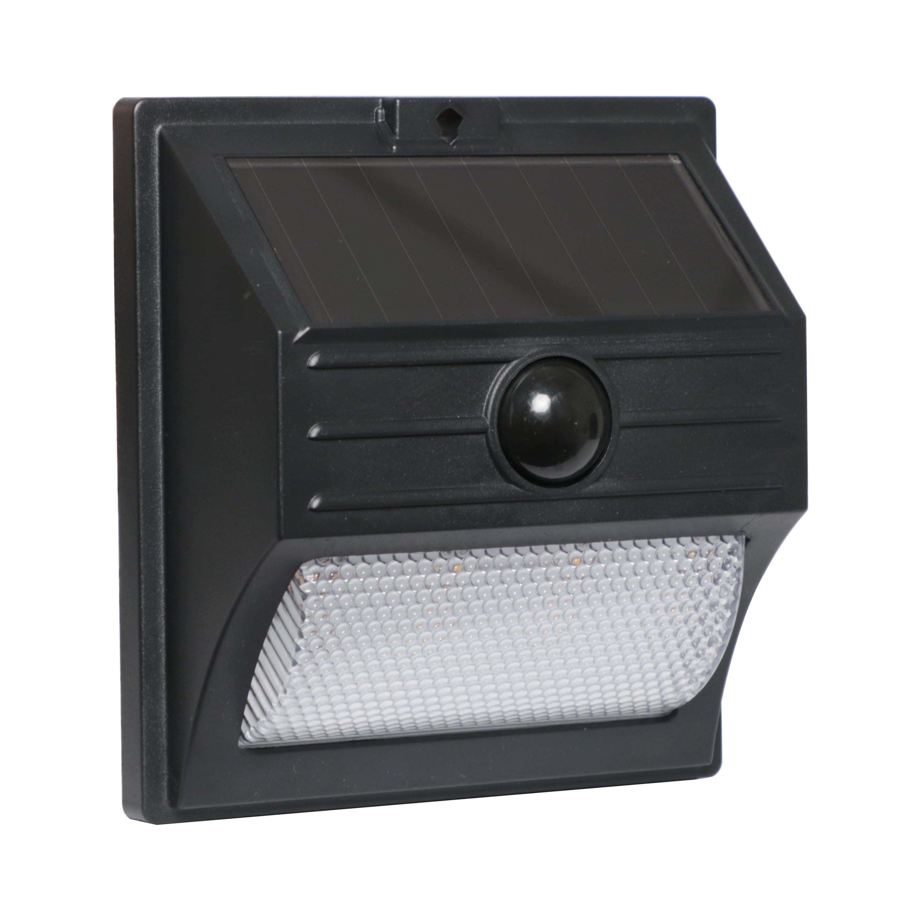 Mainstays Solar Powered Wall Mount Outdoor LED Motion Activated Deck ...