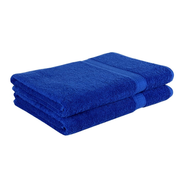 Mainstays Solid Adult 2-Piece Bath Sheet Set, Royal Spice - Walmart ...