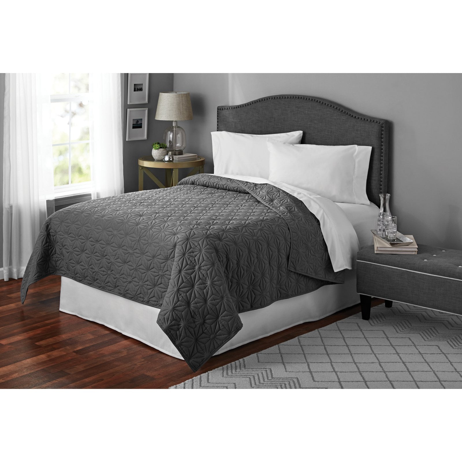 Mainstays Solid Kaleidoscope Assorted Quilt Collection - Walmart.com