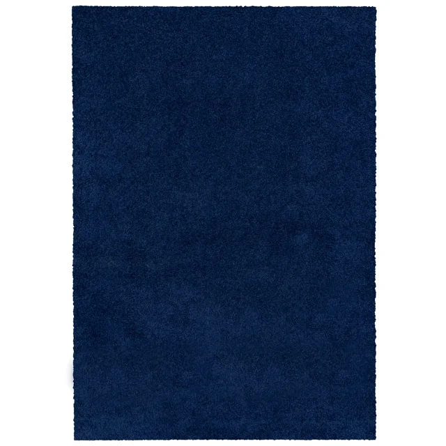 Free Shipping! Mainstays 5'x7' Navy Solid Shag Indoor Area Rug ...