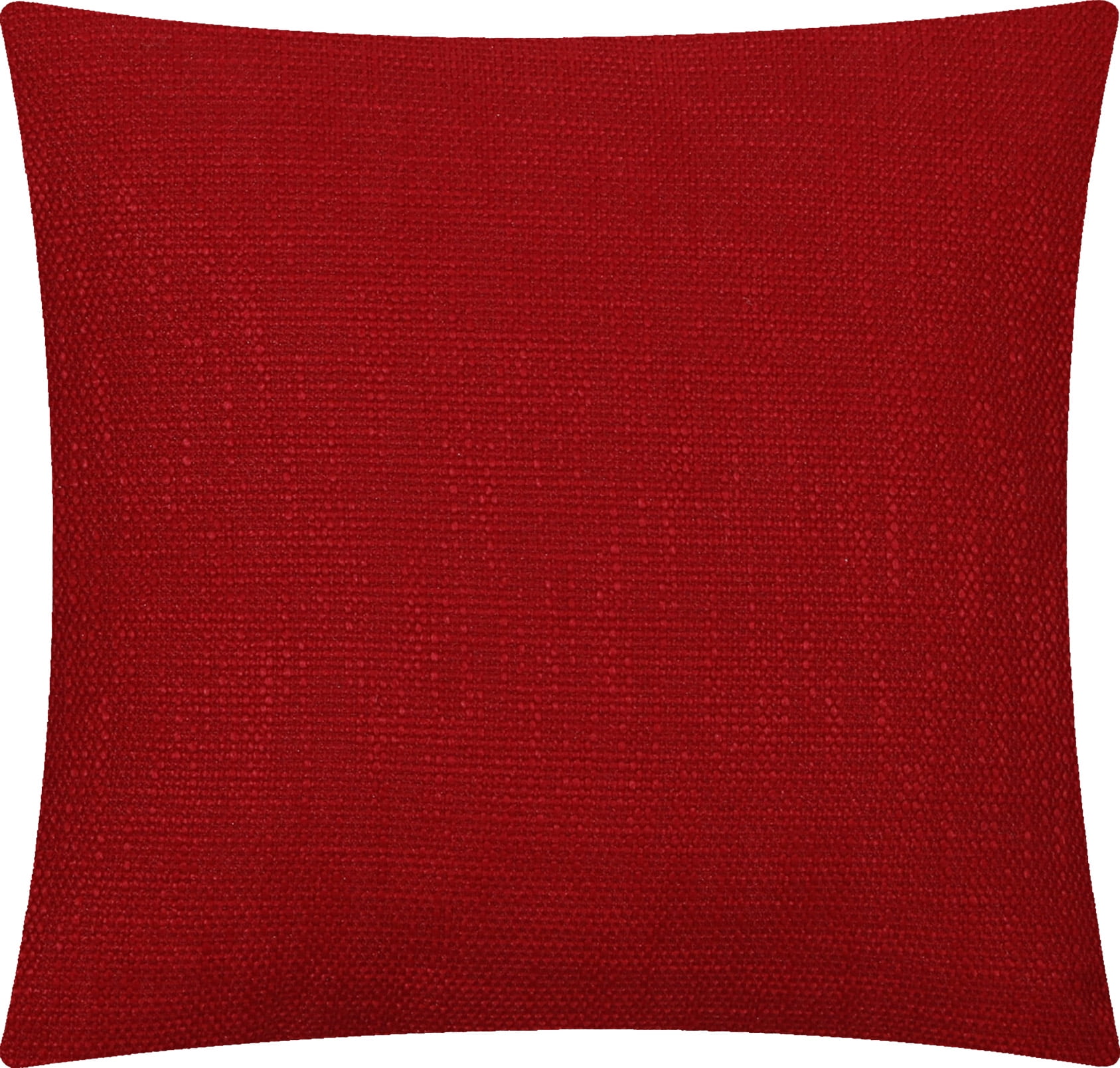 Mainstays Solid Texture Polyester Square Decorative Throw Pillow, 18" x ...