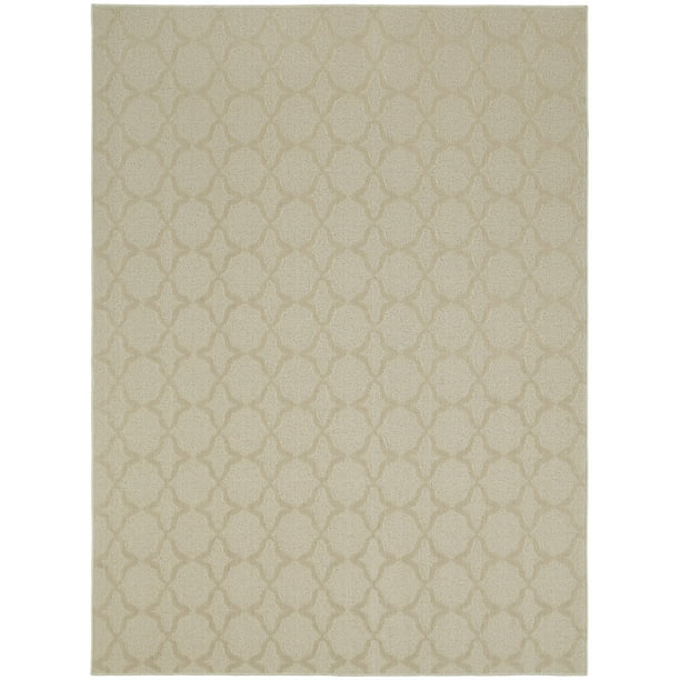 Mainstays Sparta Tan 7'6"x9'6" Trellis Indoor Area Rug - Walmart ...