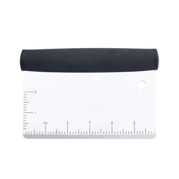 Mainstays Stainless Steel Kitchen Bench Scraper with Soft Grip Handle 1 ...