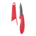 Mainstays Stainless Steel Color 3.5" Kitchen Paring Knife with Red ...