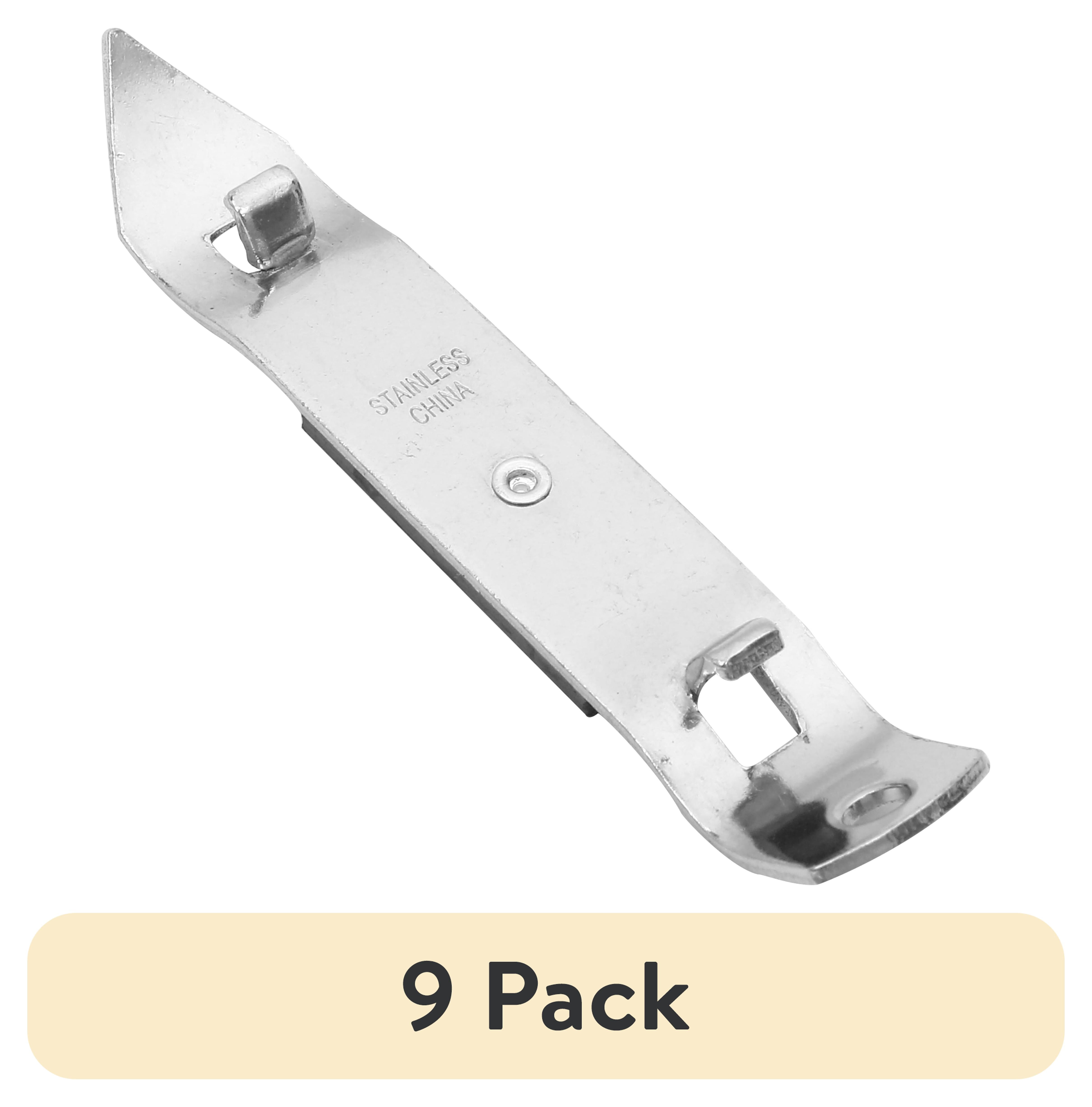 (9 pack) Mainstays Stainless Steel Magnetic Bottle Opener & Can Punch ...