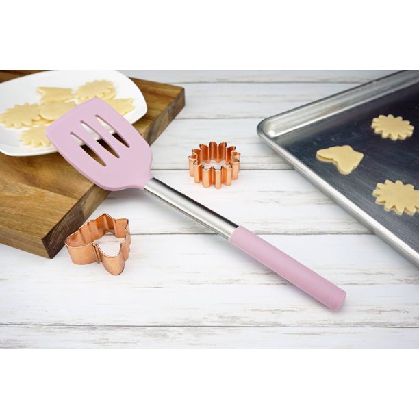 Mainstays Stainless Steel Silicone Slotted Turner - Walmart Business ...