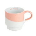 Mainstays Stoneware Coffee Mug - 15 fl oz Capacity - Coral - Walmart.com