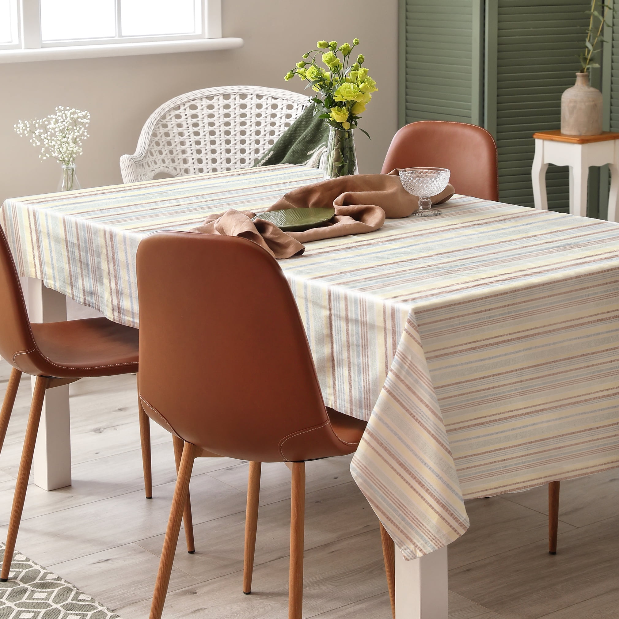 Mainstays Woven Plaid Tablecloth - 60x102 Rectangle - Design - Walmart.com