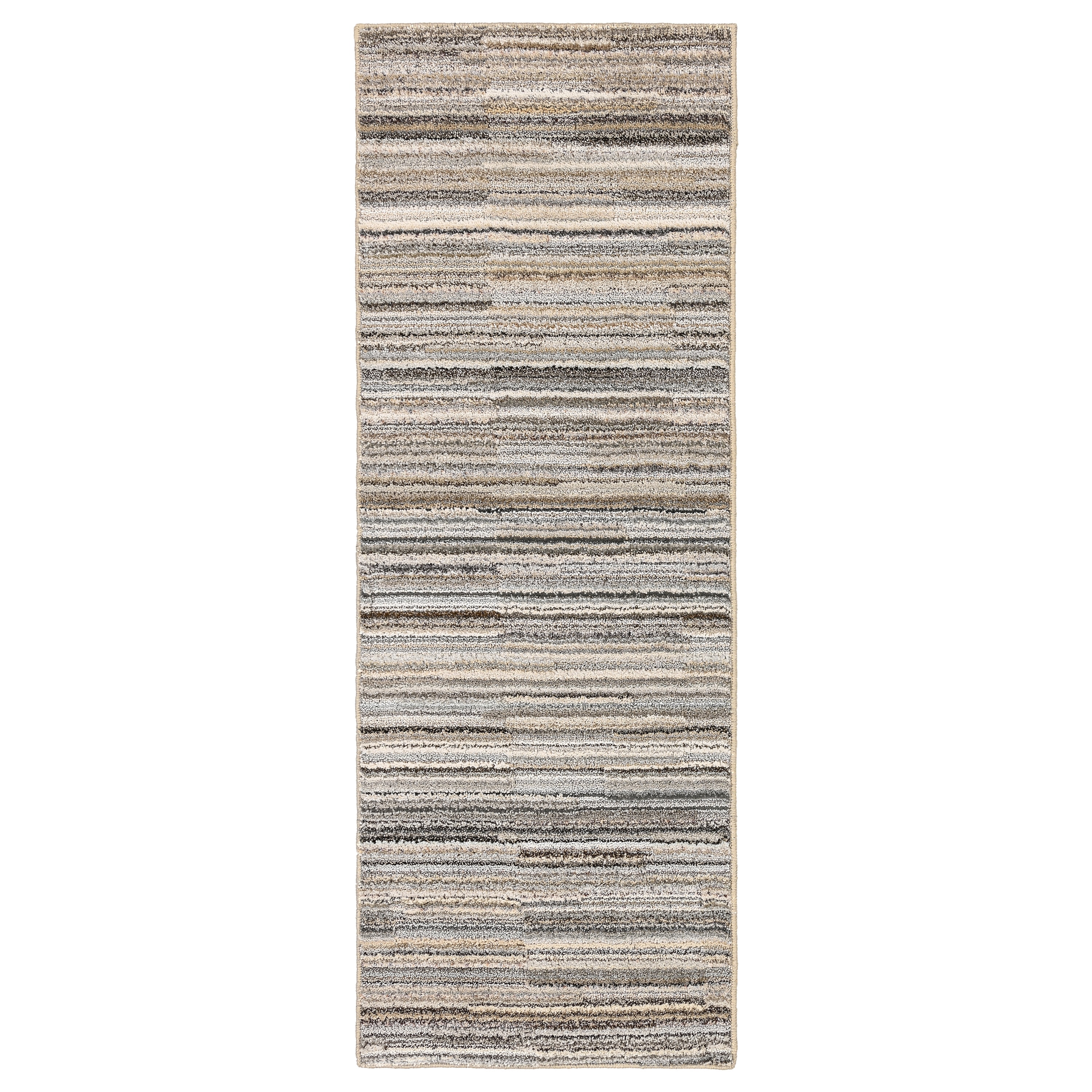 Mainstays Studio Plush Pixel 22 in. x 60 in. Polypropylene Runner Rug ...
