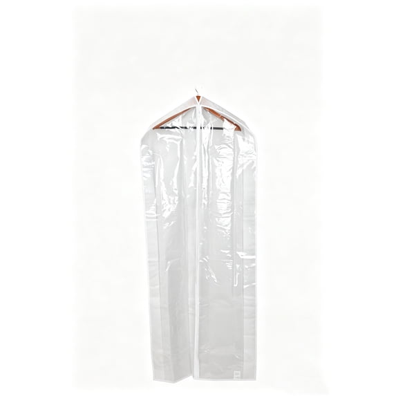 Mainstays Suit and Dress Hanging Bag, Arctic White, Extra-Long, 54 ...