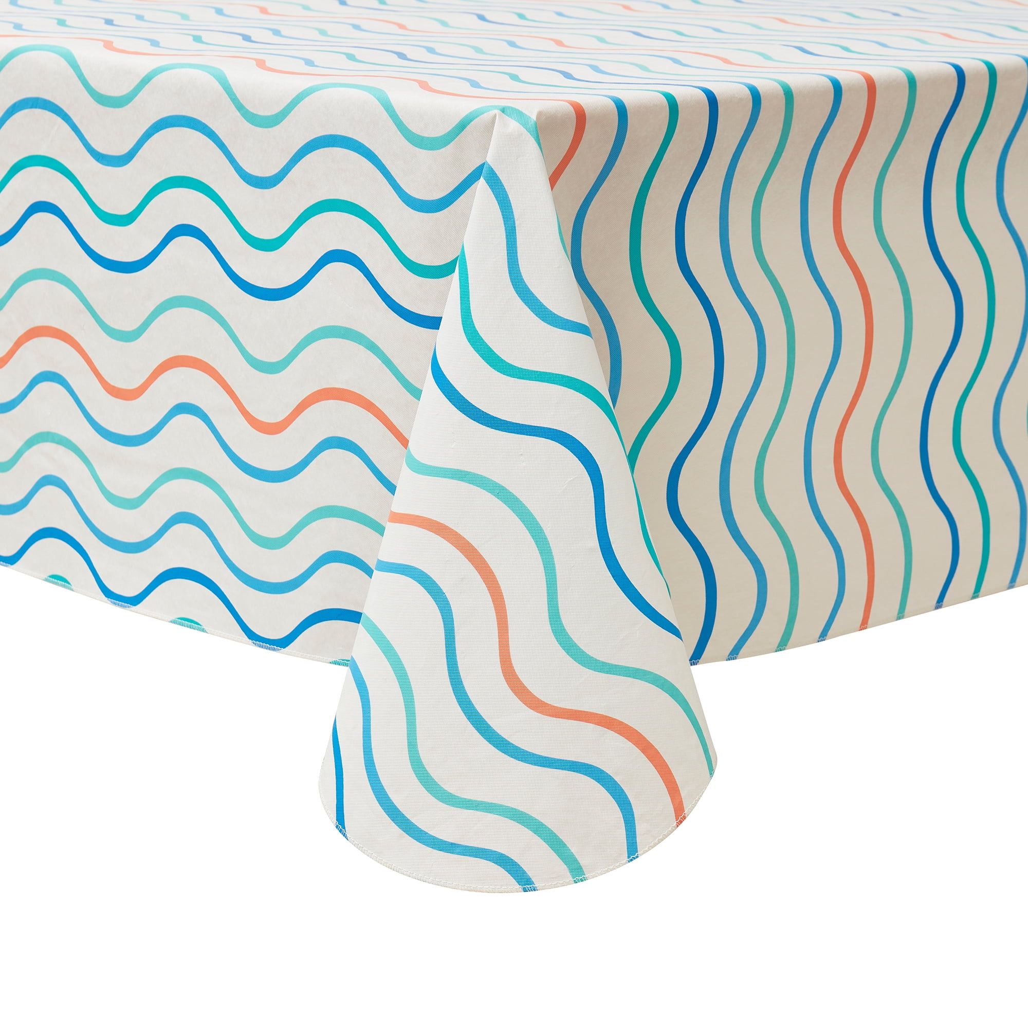 Mainstays Summer Fun Tablecloth, Indoor & Outdoor Table Decoration 60 ...