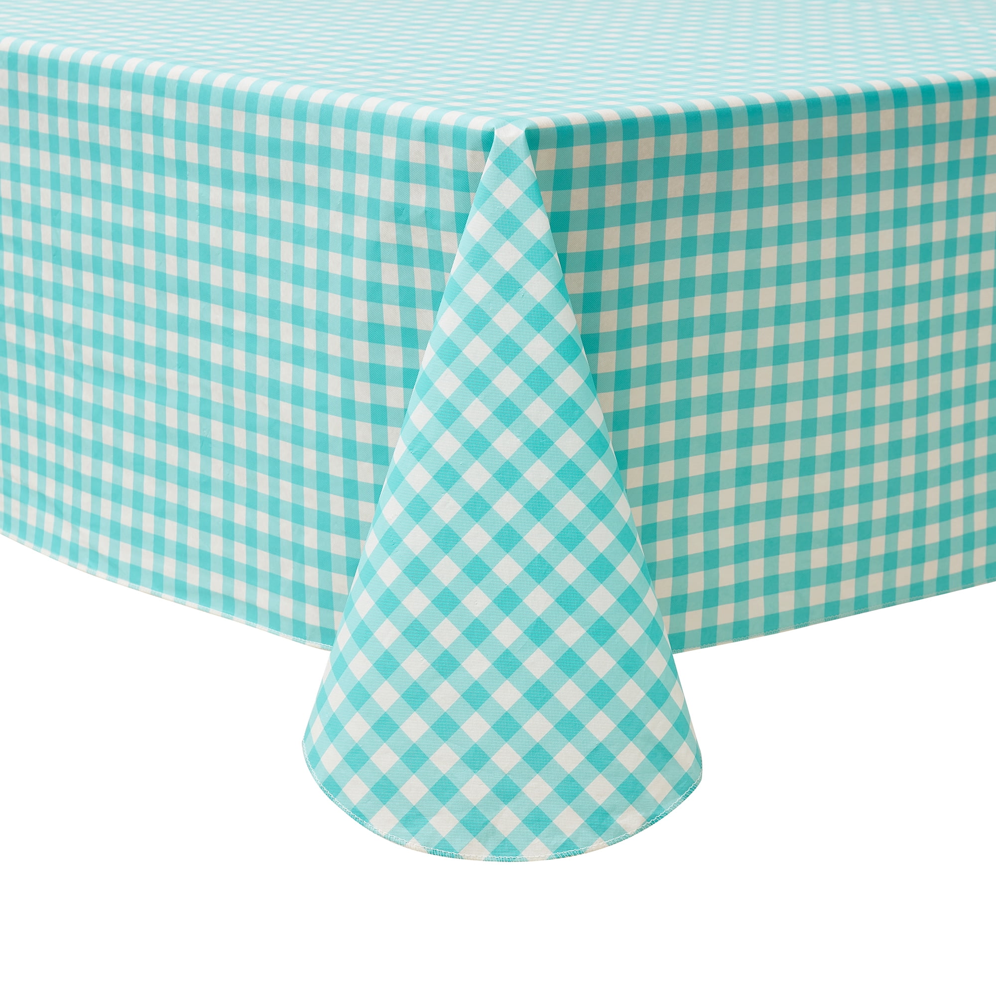 Mainstays Summer Fun Tablecloth, Table Decorations 60" x 102" - Green ...