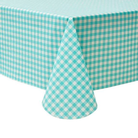 Mainstays Summer Fun Tablecloth, Table Decorations 60" x 84" - Green ...