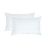 Mainstays Soft Microfiber Pillowcase Set Arctic White Standard Queen 2 ...