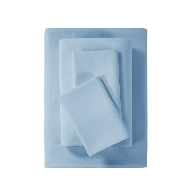 Mainstays Super Soft Recycled Brushed Microfiber Bed Sheet Set, Queen ...