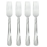 Sangdo Flatware Set - 12pcs Metal Dinner Forks for Home, Kitchen ...