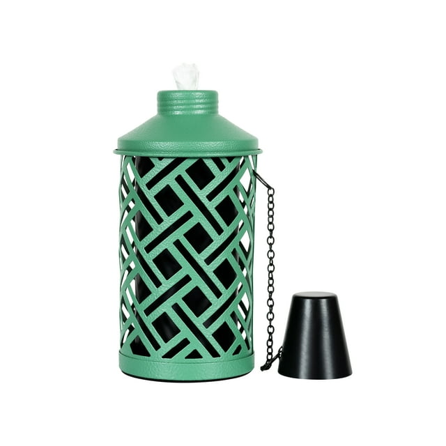 Mainstays Table Torch Citronella Oil Lamp Metal Torch for Indoor and ...