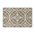 Mainstays Tan Medallion Plush Indoor Accent Rug, 30" x 45" - Walmart.com