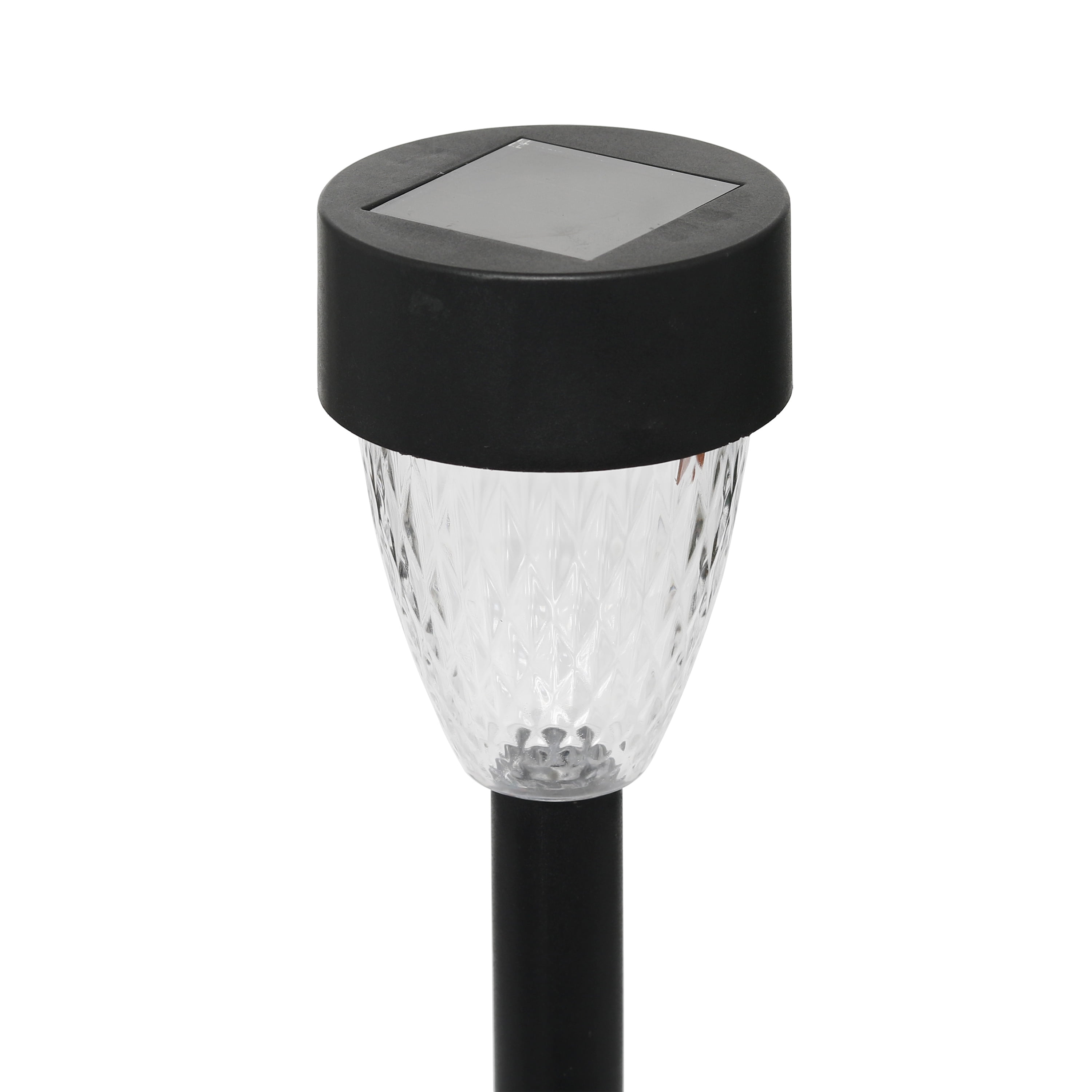 Mainstays Tapered Column Solar Powered LED Path Light Set Outdoor ...