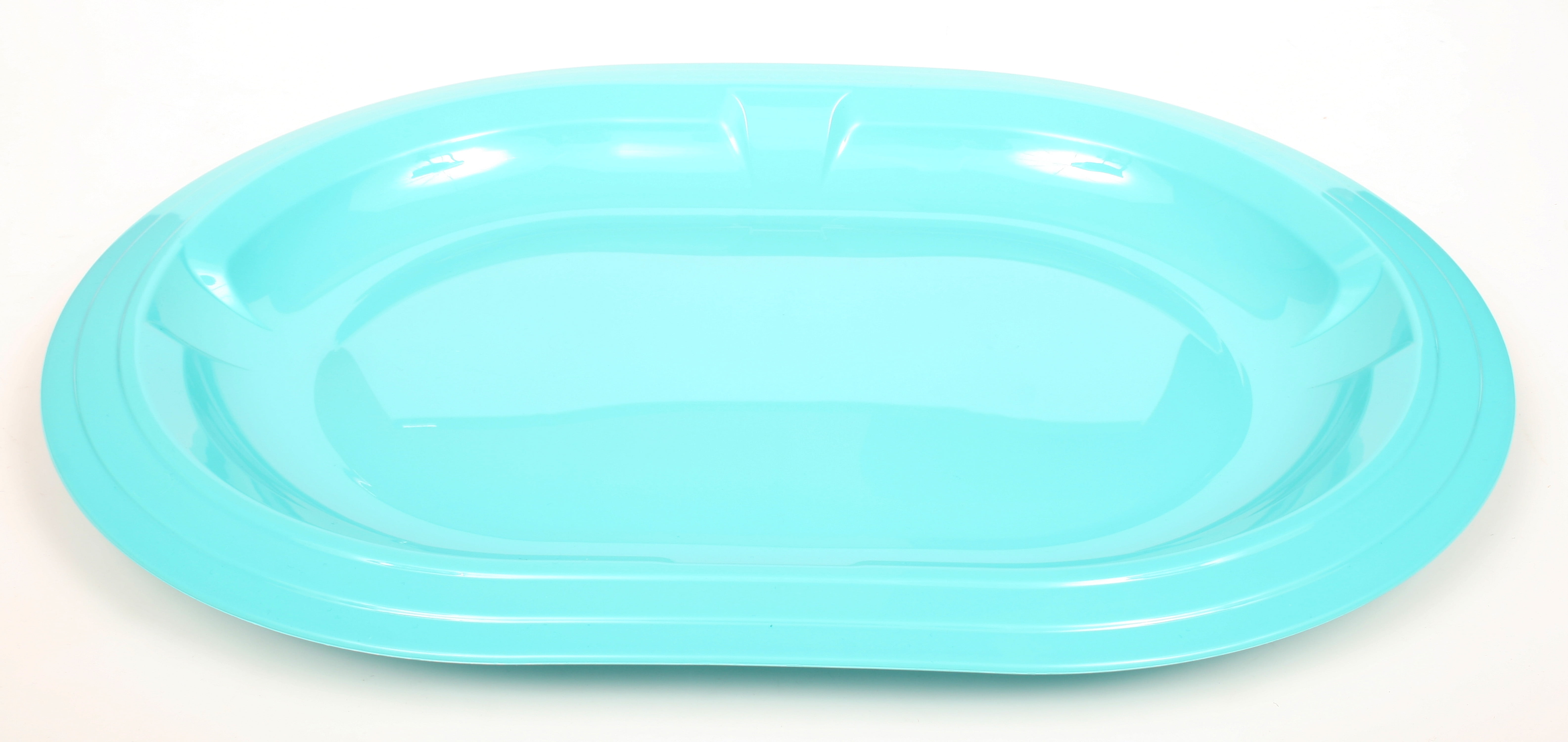 Mainstays Teal Serving Tray - Walmart.com