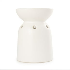 Mainstays Electric 18-Watt Ceramic Wax Melt Warmer Black, Flameless ...