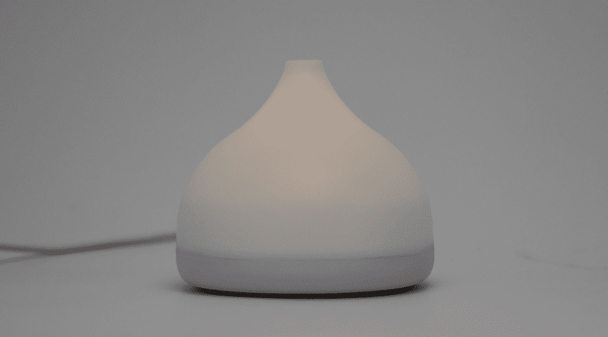 Mainstays Teardrop Fan LED Color Changing White Diffuser - Add your Own ...