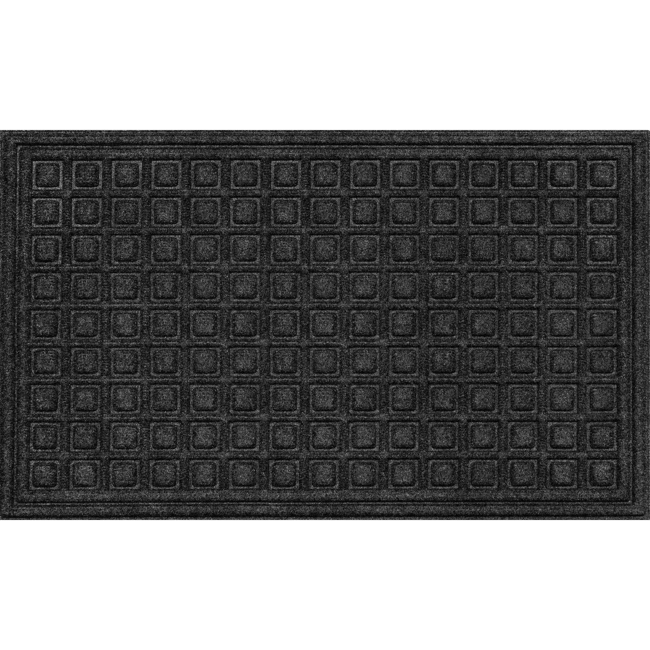 Mainstays Textures Blocks Indoor & Outdoor Utility Mat, 18" x 30 ...