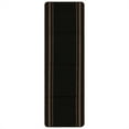 Mainstays Titan Multiuse Striped Indoor Runner Rug, Black/Chocolate, 1 ...