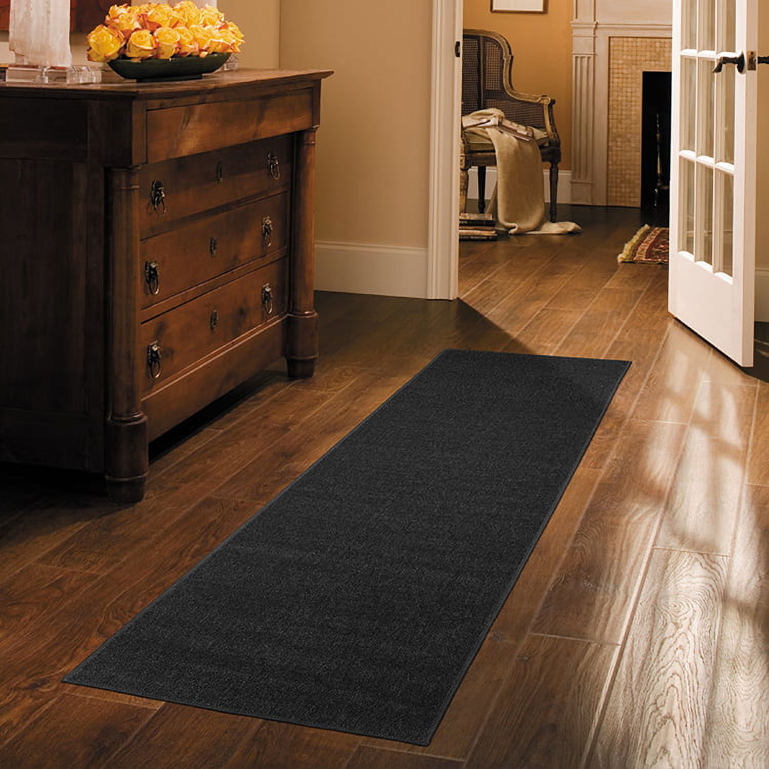 Mainstays Titan Solid Area Rug or Runner - Walmart Business Supplies