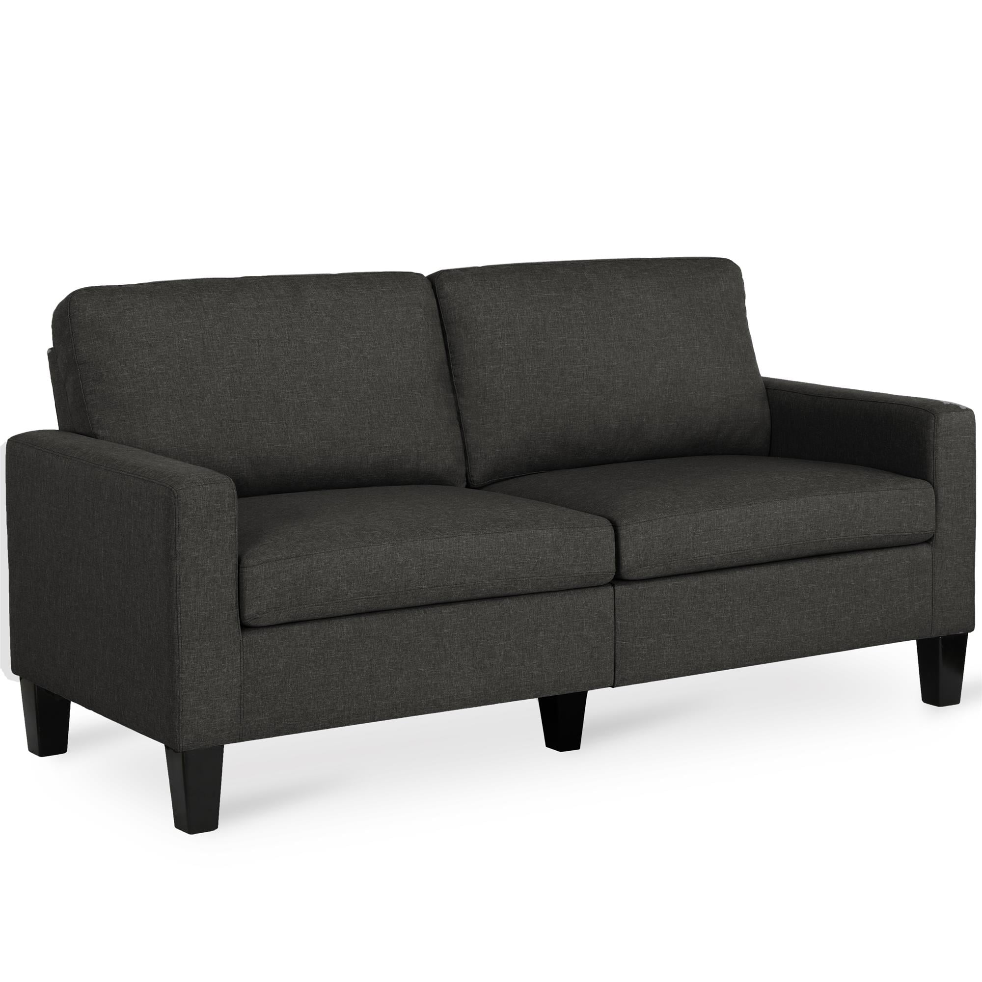 Mainstays Track Arm Sofa Gray Walmart