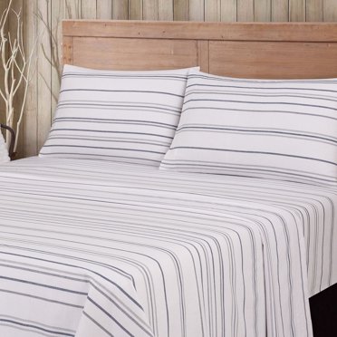 Payton Blue Plaid 3-piece Sheet Set Twin - Walmart.com