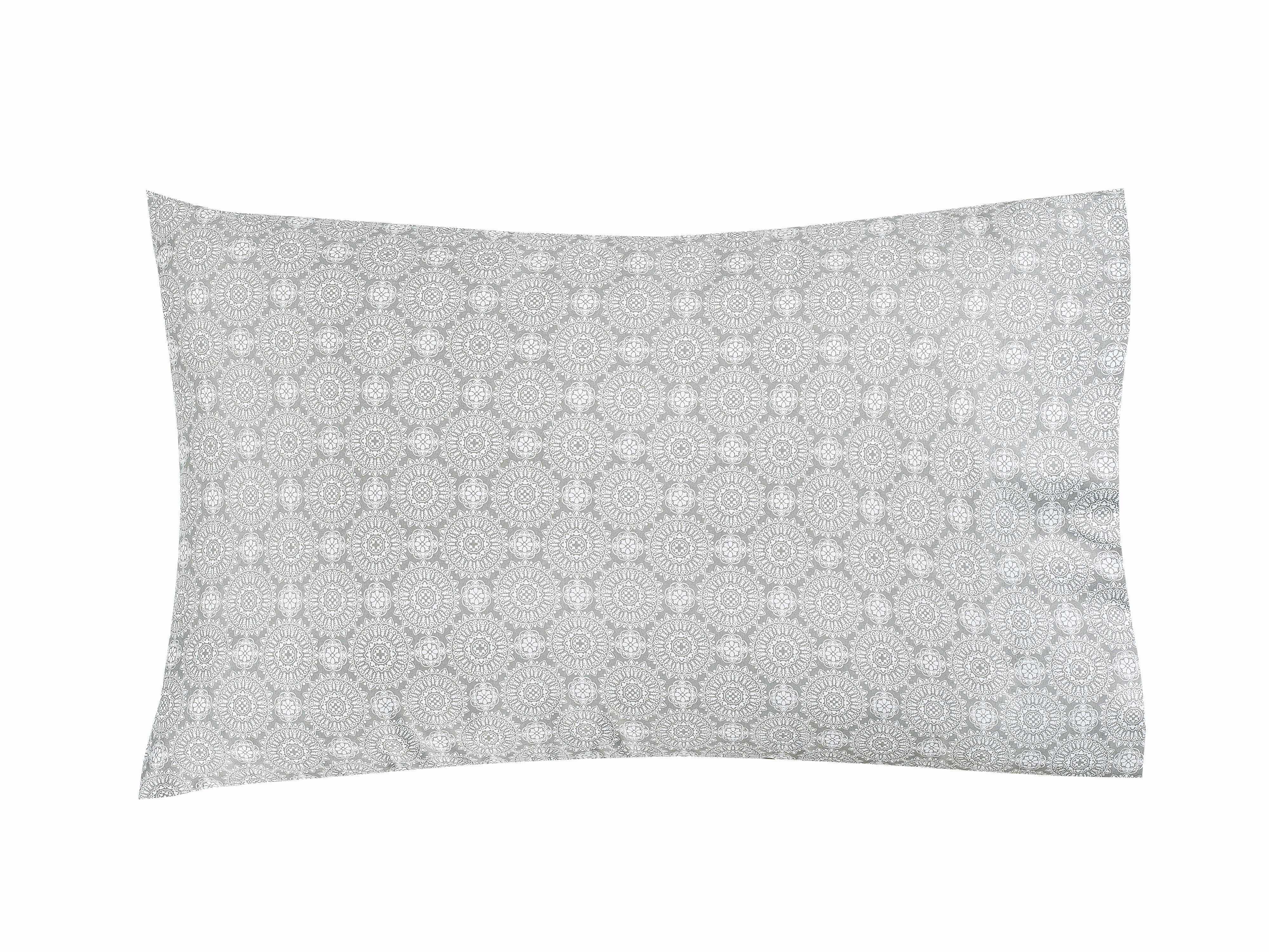 Mainstays Ultra Soft High Quality Microfiber King Grey Medallion ...