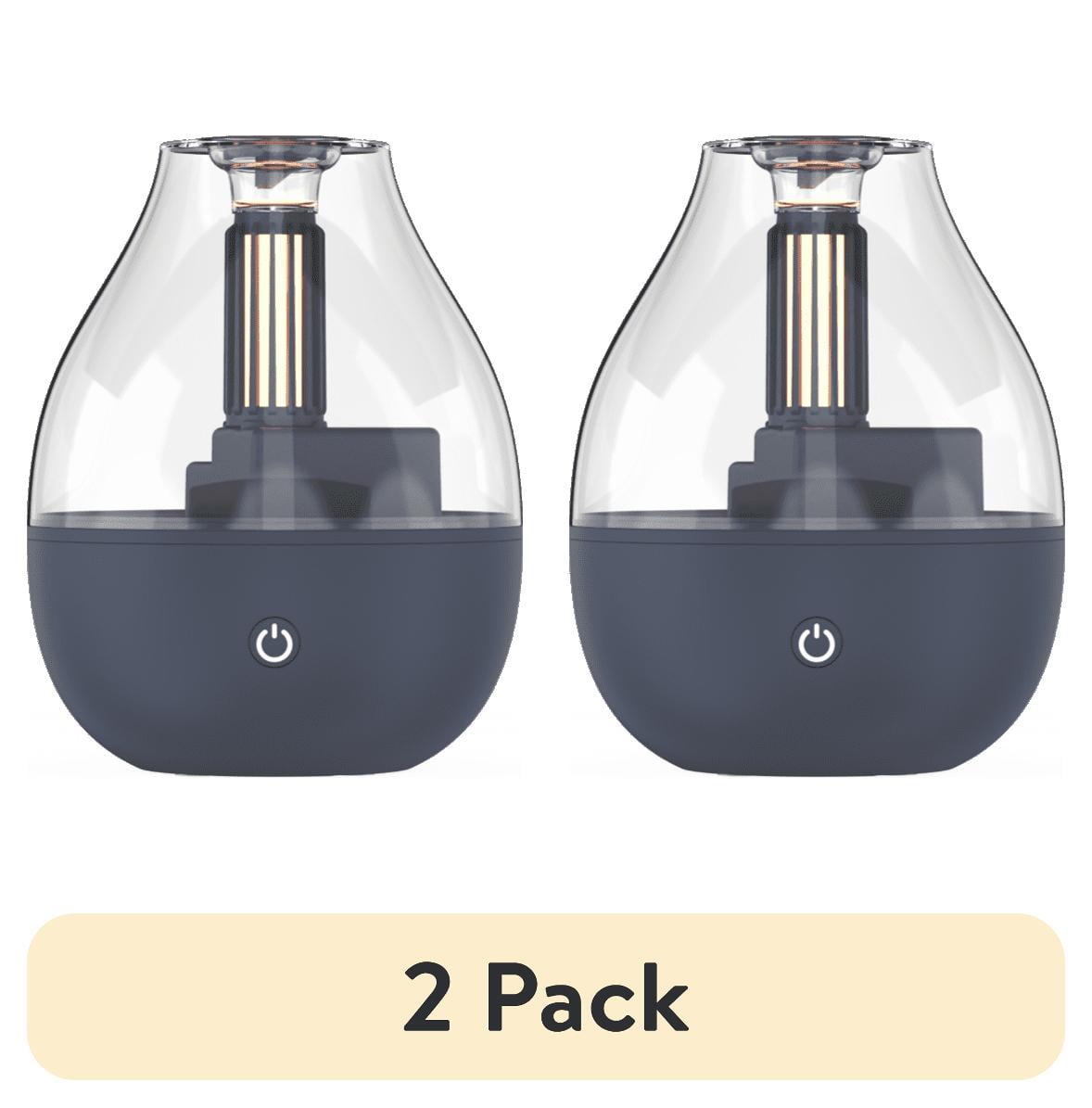 (2 pack) Mainstays Ultrasonic Cool Mist Humidifier with Aroma AE00 ...