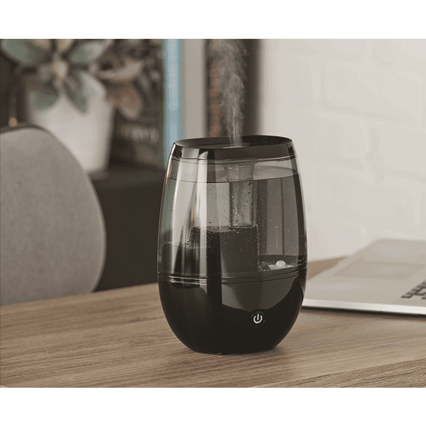 Mainstays Ultrasonic Cool Mist Humidifier with Aroma HU00-19013B, Black ...