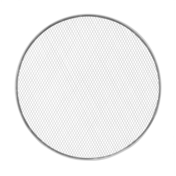 Mainstays Uncoated 16" Steel Pizza Pan Screen, Crisper, Large, Gray ...