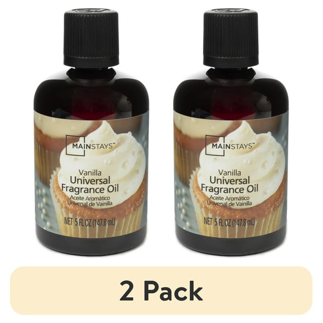 (2 pack) Mainstays Universal Scented Fragrance Oil, Vanilla, 5 fl oz ...