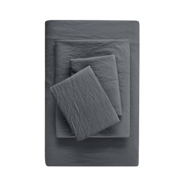 Mainstays Washed Ultra Soft Microfiber Pillowcase Set, King, Soothing ...