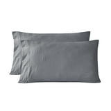 Mainstays Washed Ultra Soft Microfiber Pillowcase Set, King, Soothing ...