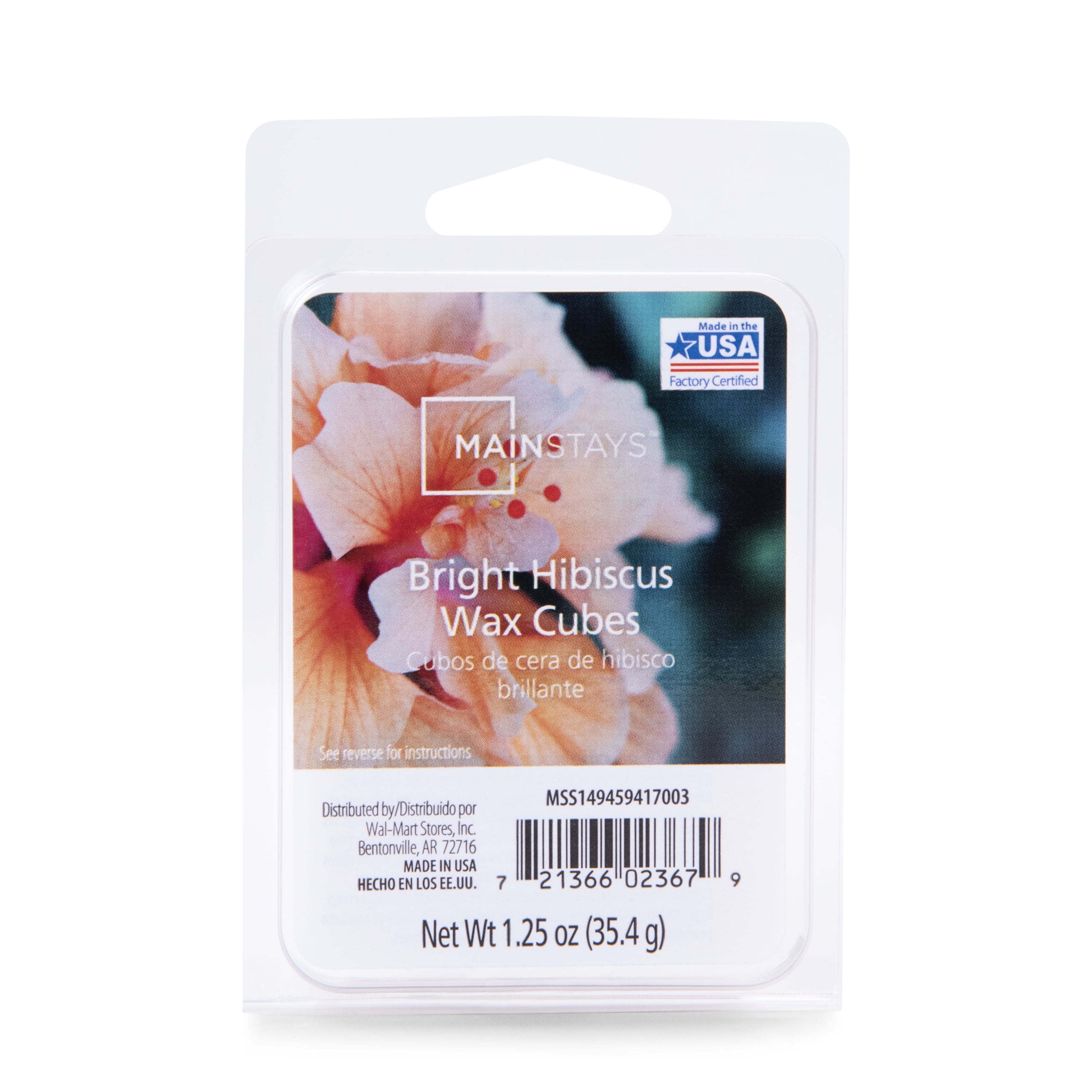 Mainstays Wax Melts - Bright Hibiscus Scent - Walmart.com