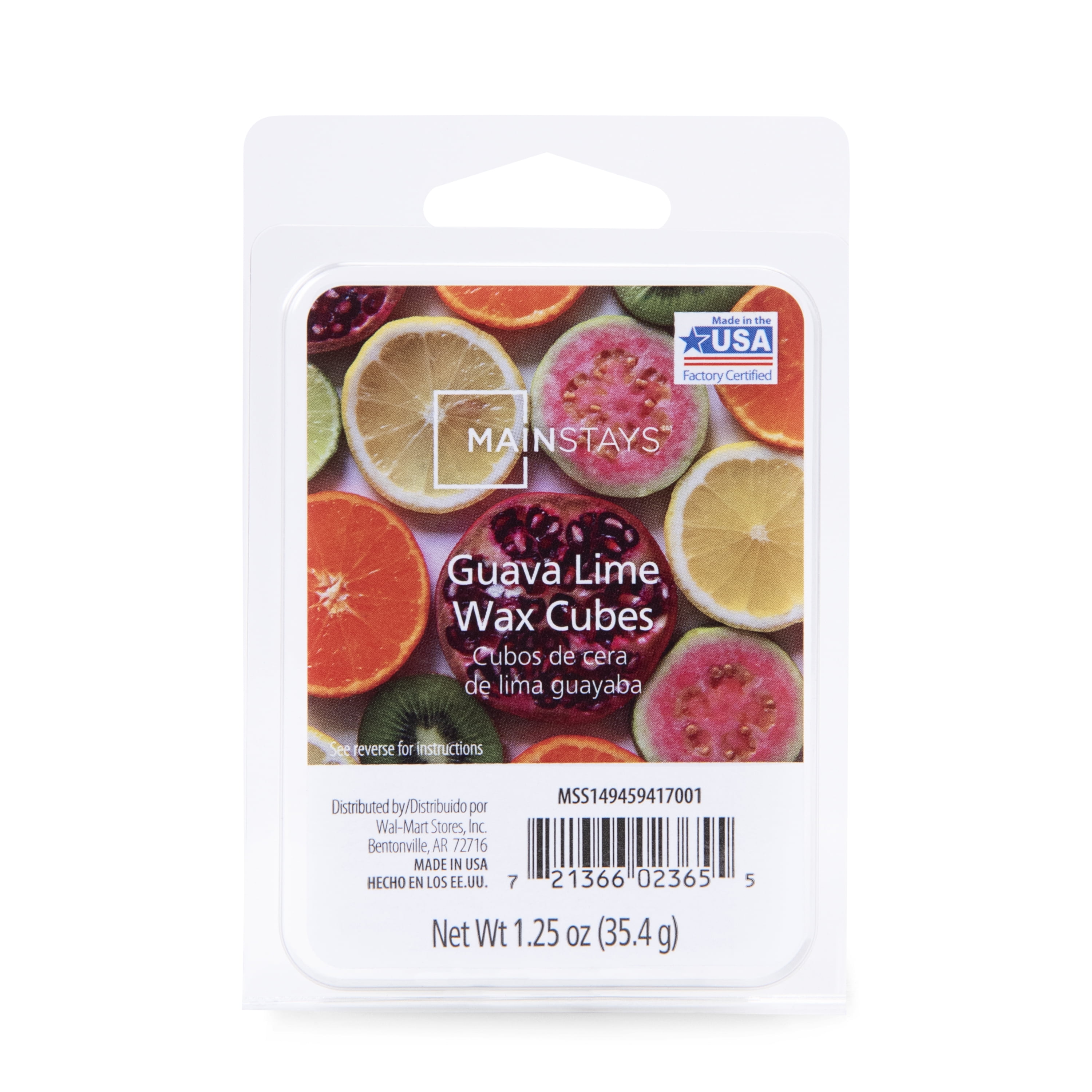 Mainstays Wax Melts, Guava Lime Scent, 1.25oz - Walmart.com
